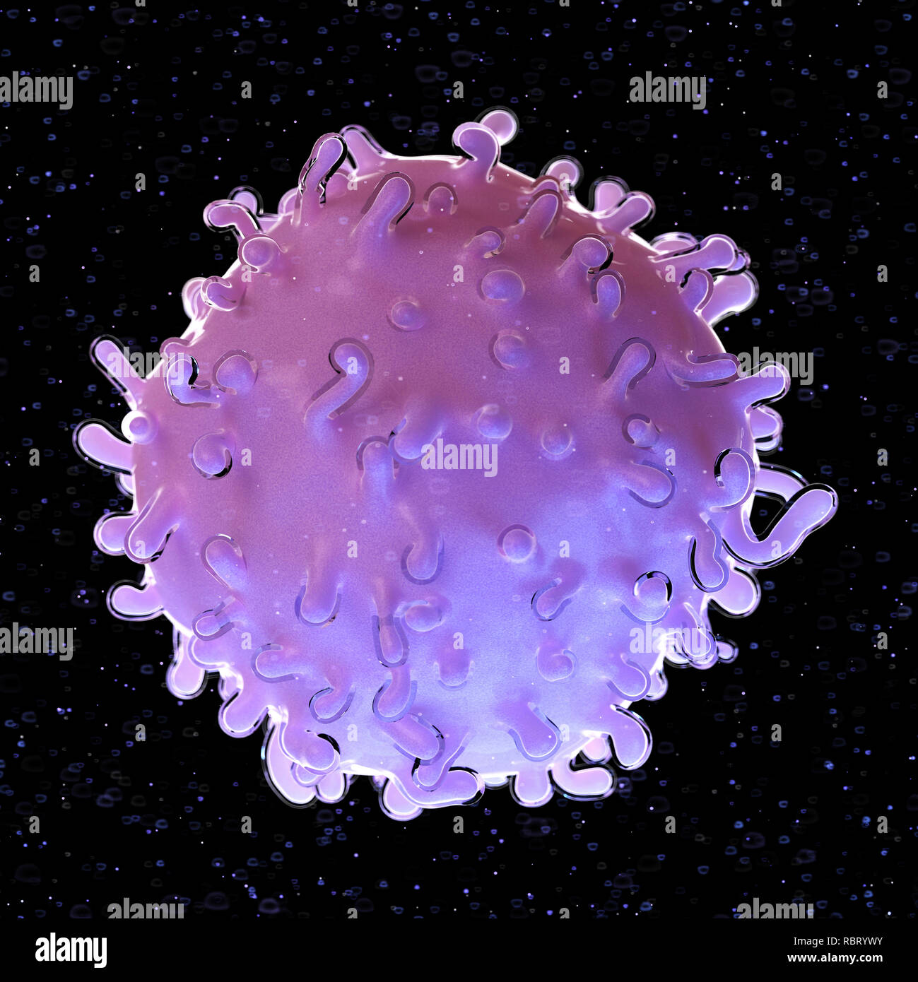Illustration of a stem cell Stock Photo - Alamy