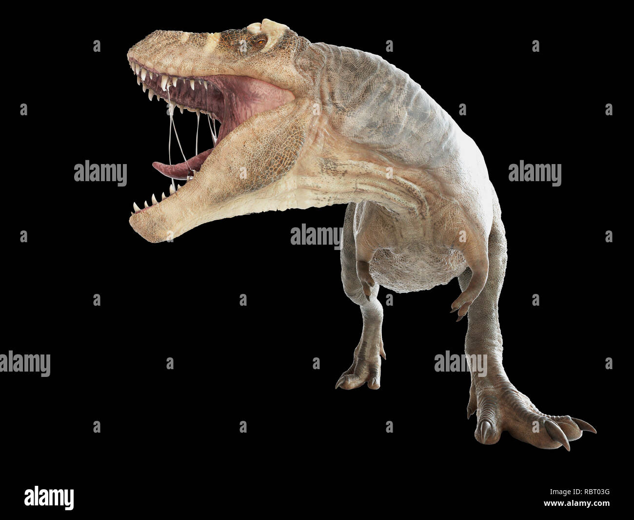Illustration of a T-rex Stock Photo - Alamy