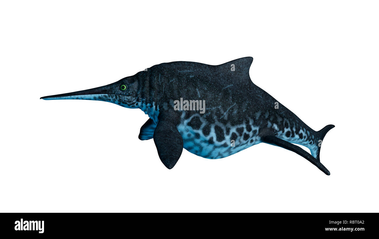 Illustration of a Shonisaurus Stock Photo - Alamy