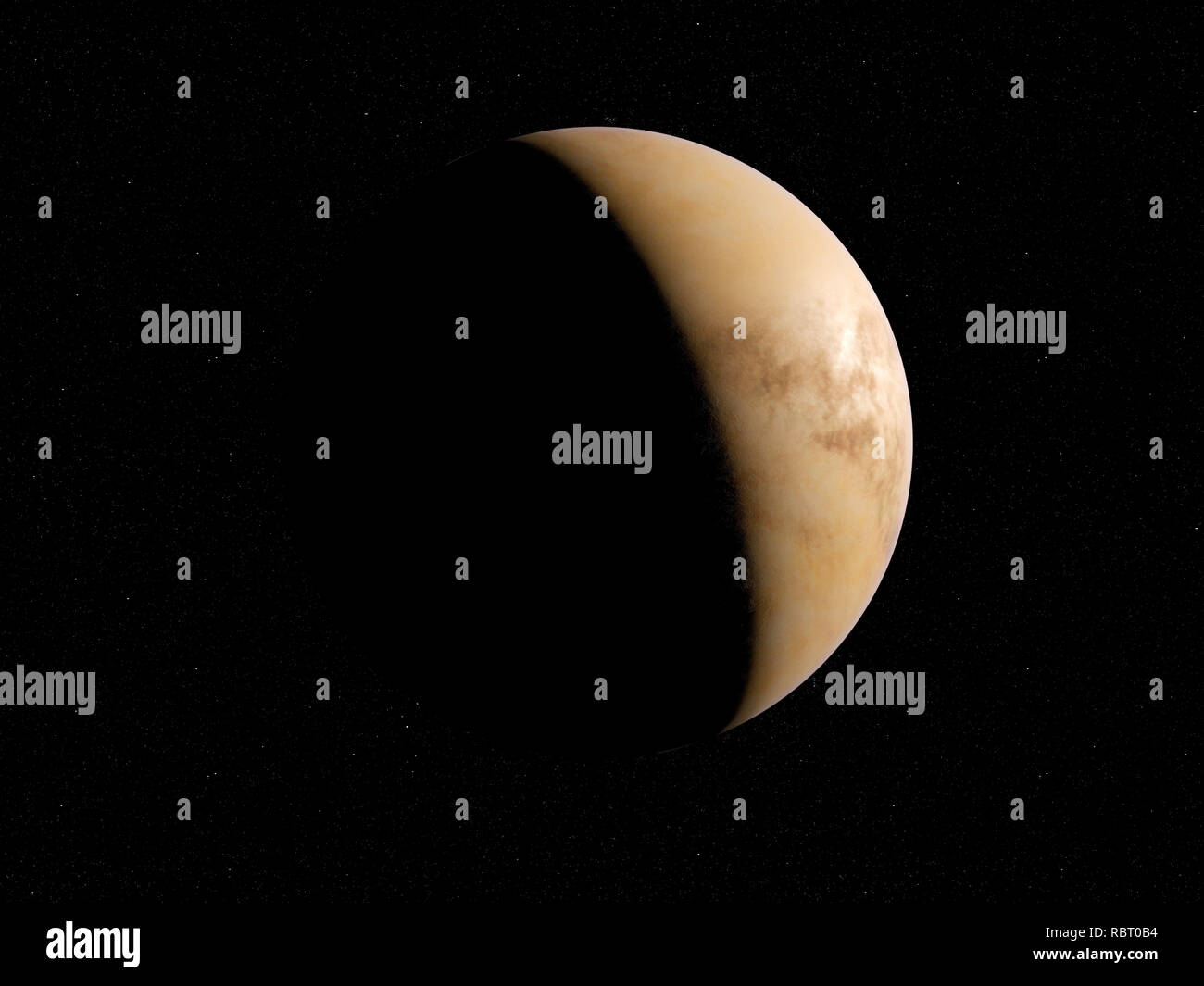 Illustration of Venus Stock Photo - Alamy