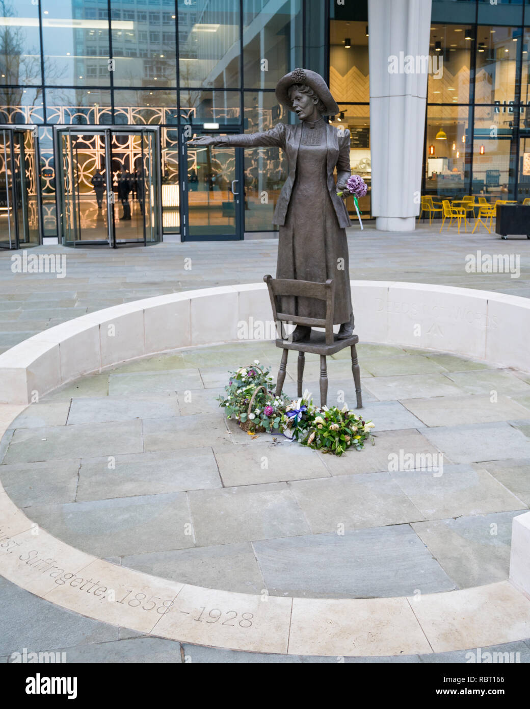 Woman Statue Manchester