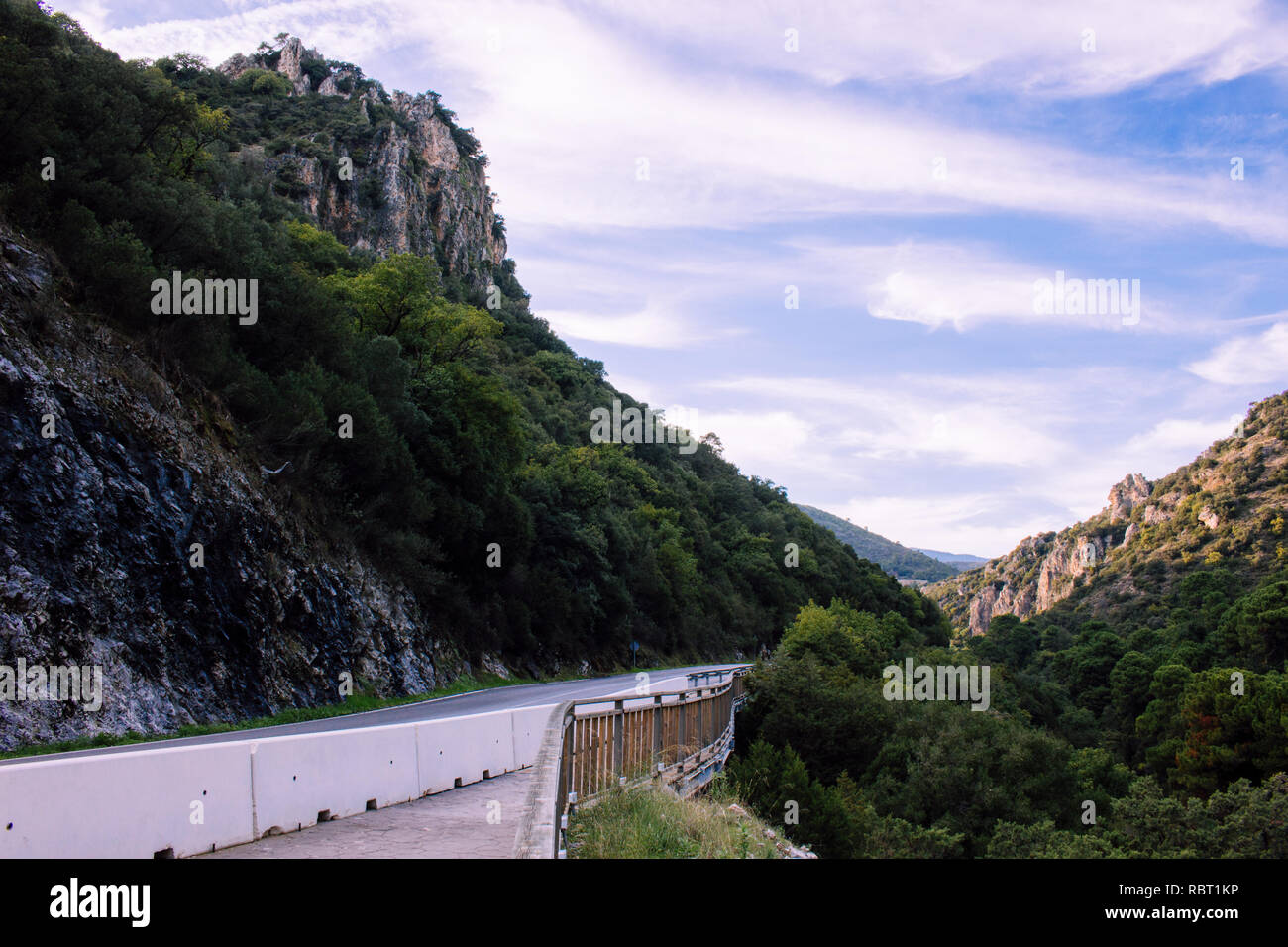 Path “Acequia del Guadalmina”. Benahavis, Costa del Sol, Andalusia ...