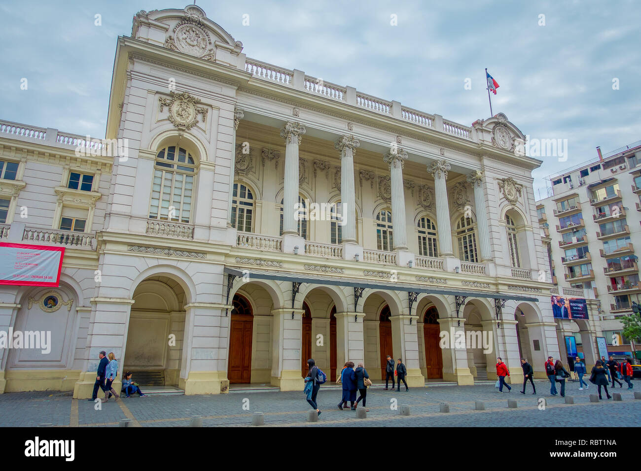 Capital of chile hi-res stock photography and images - Alamy
