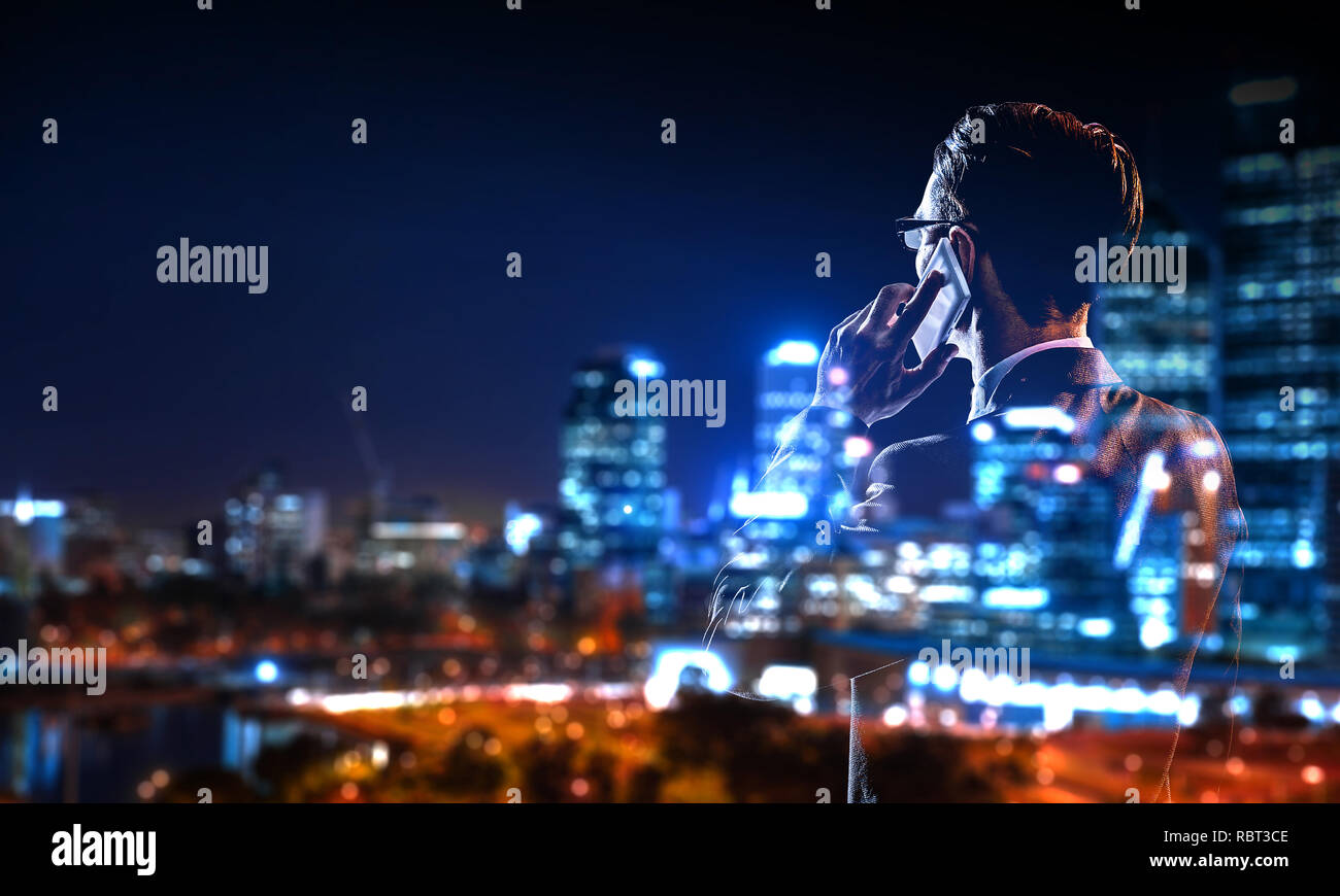 Working day and night Stock Photo - Alamy