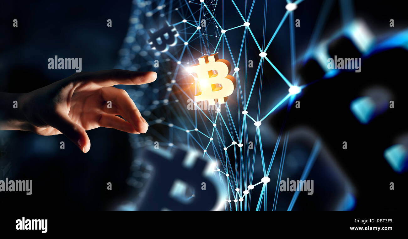 Cryptocurrency background concept Stock Photo - Alamy
