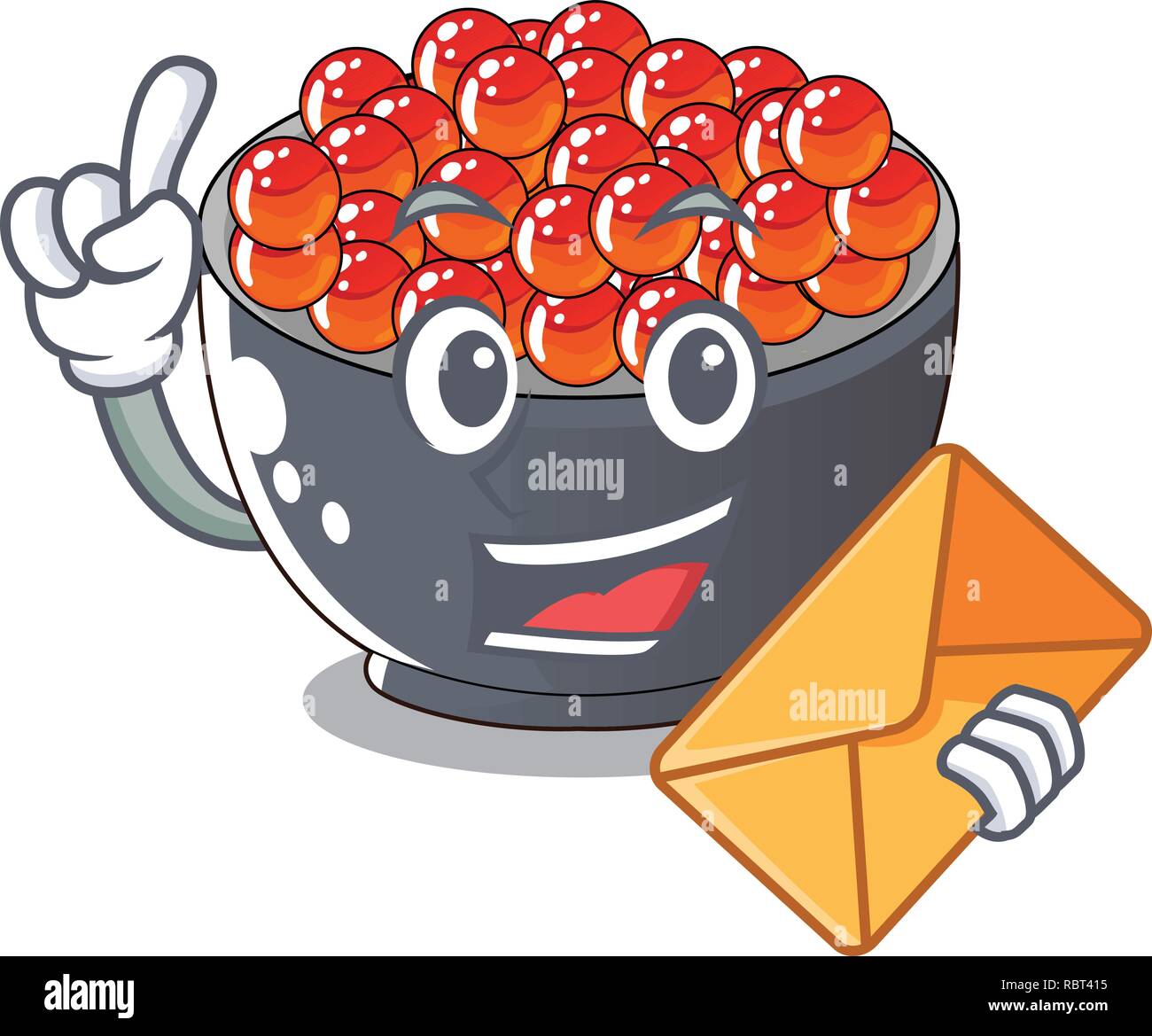 Fish roe spread Stock Vector Images - Alamy