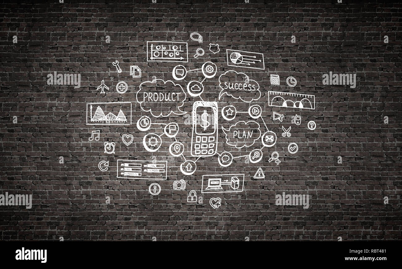 Sketch of some ideas Stock Photo - Alamy