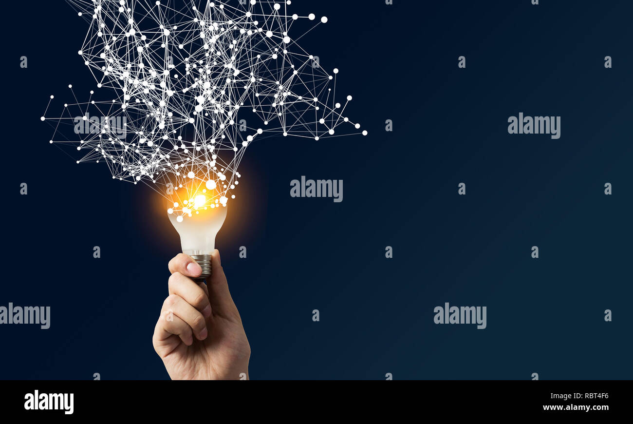 Concept of new ideas and innovation Stock Photo - Alamy