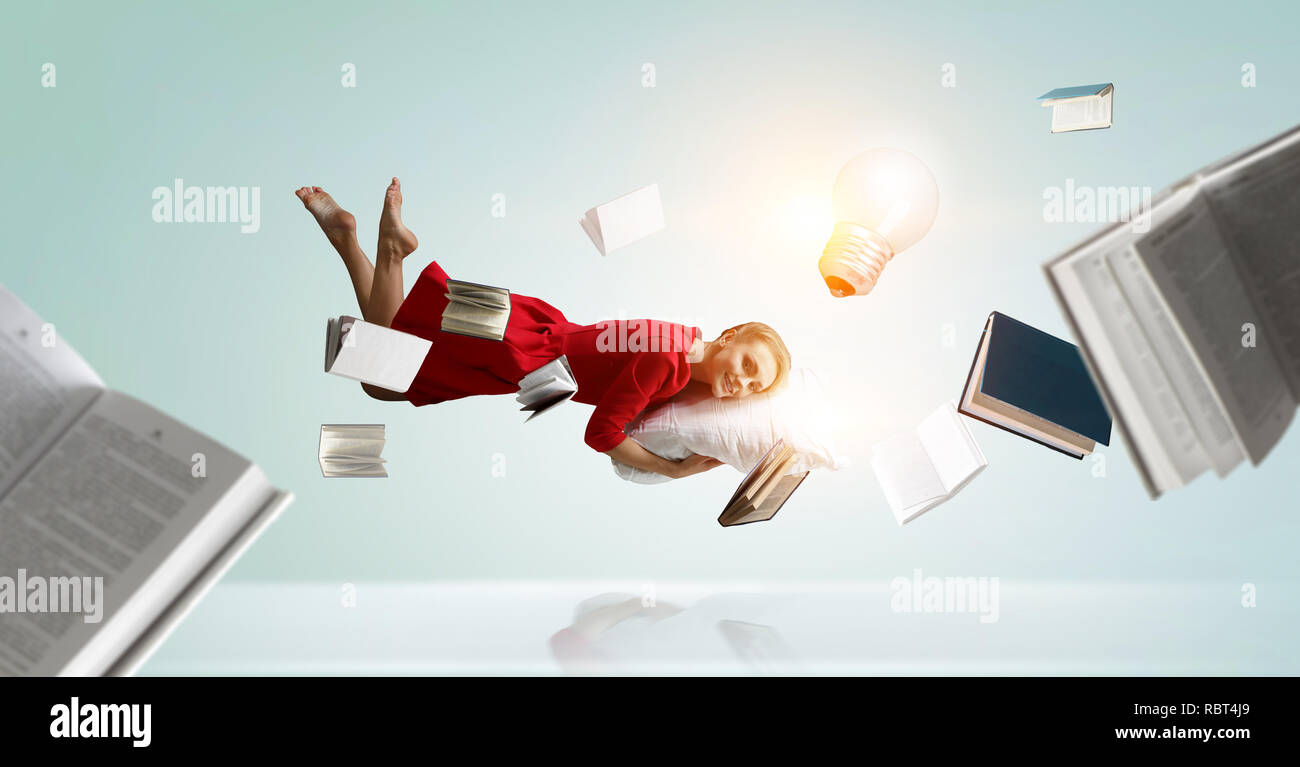 Float pillow hi-res stock photography and images - Alamy