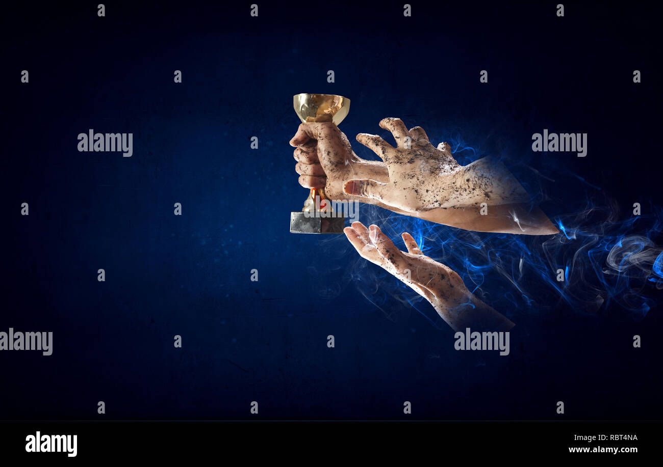 Concept of success hard work and victory Stock Photo - Alamy