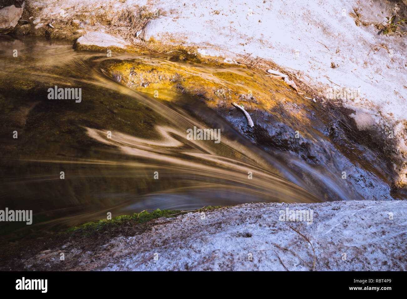 smooth river water Stock Photo - Alamy