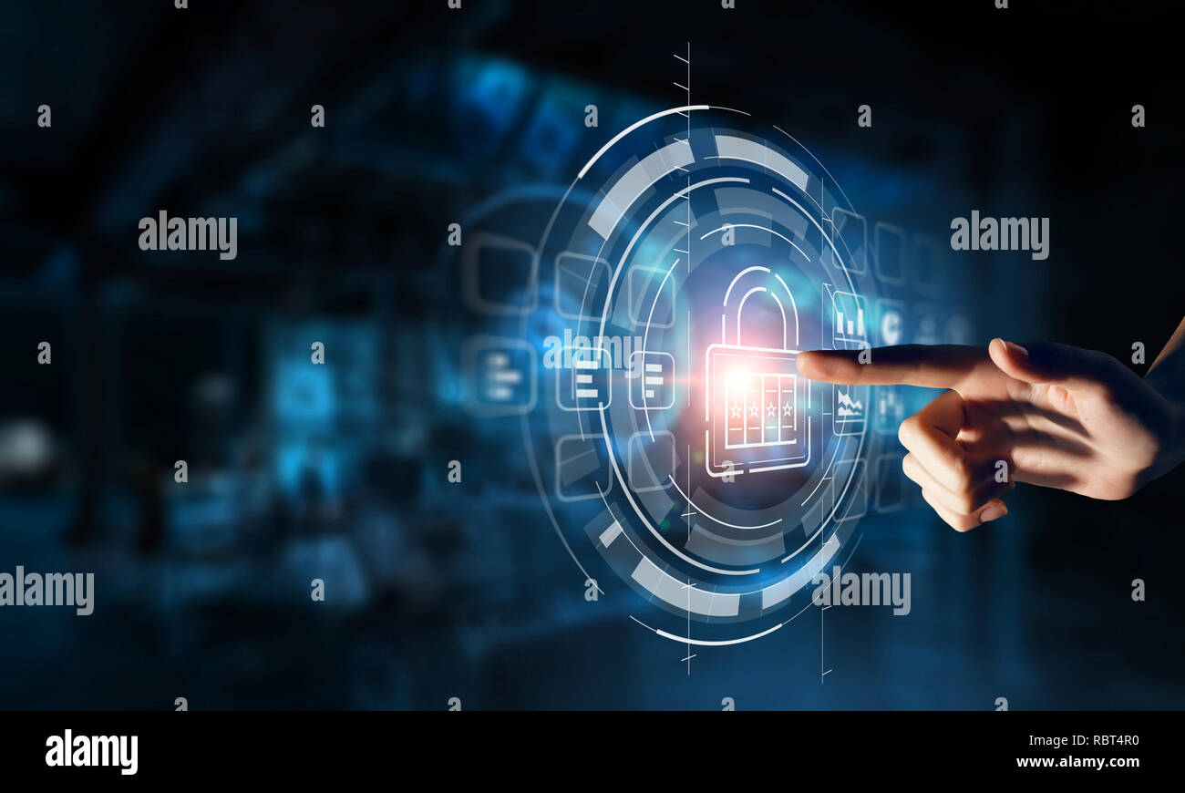New media technologies in use. Mixed media Stock Photo - Alamy