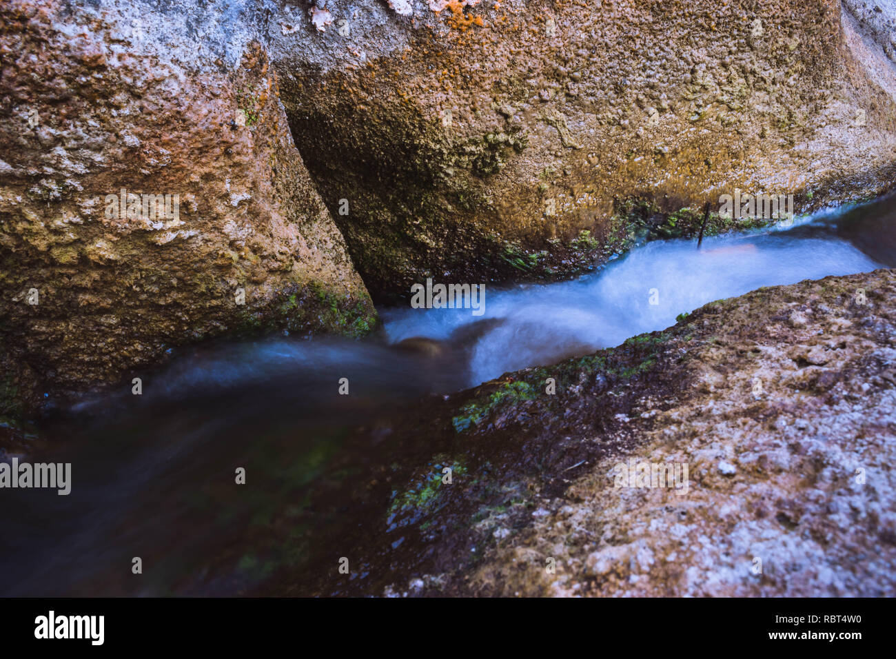 smooth river water Stock Photo - Alamy