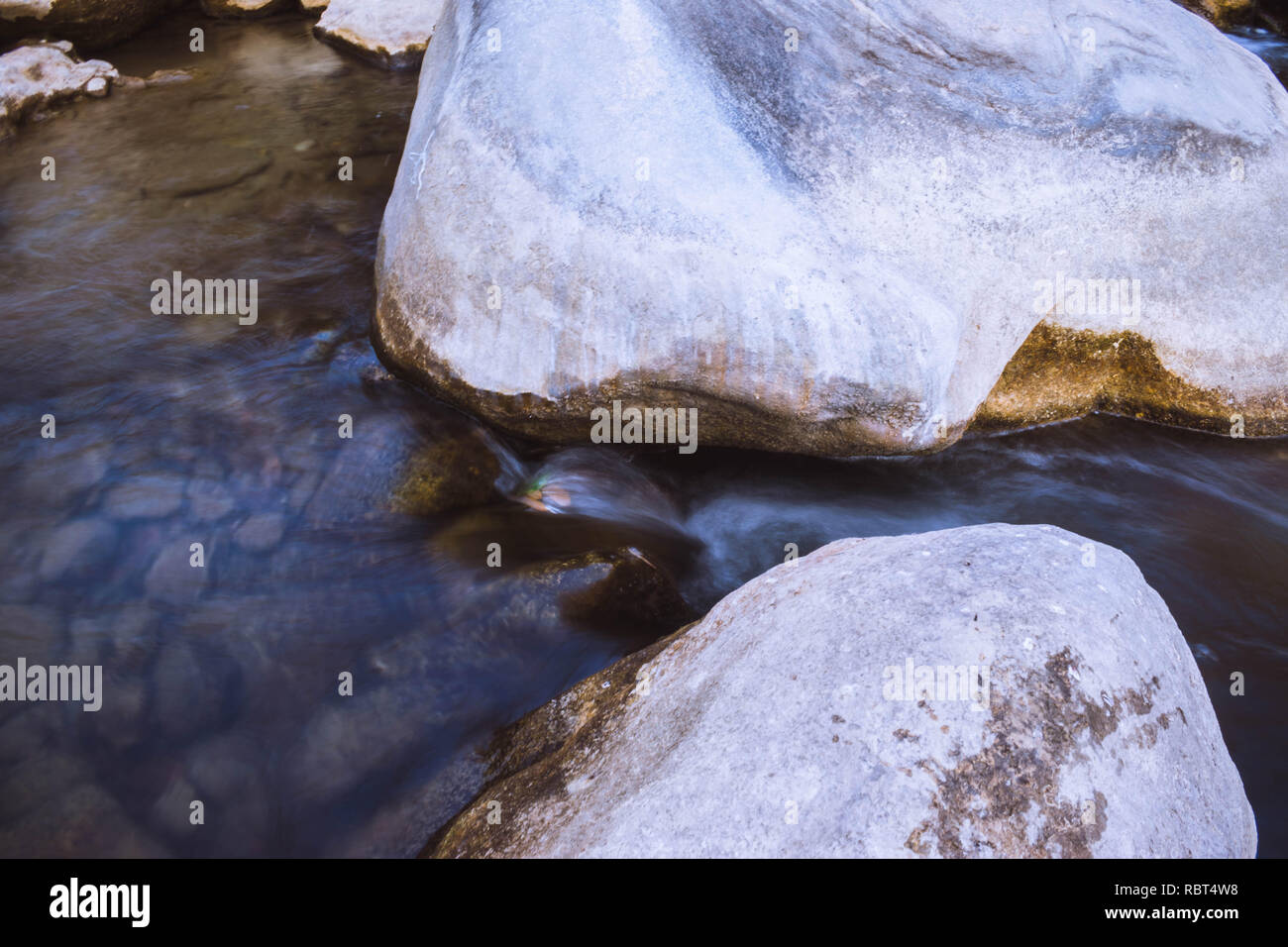 smooth river water Stock Photo - Alamy