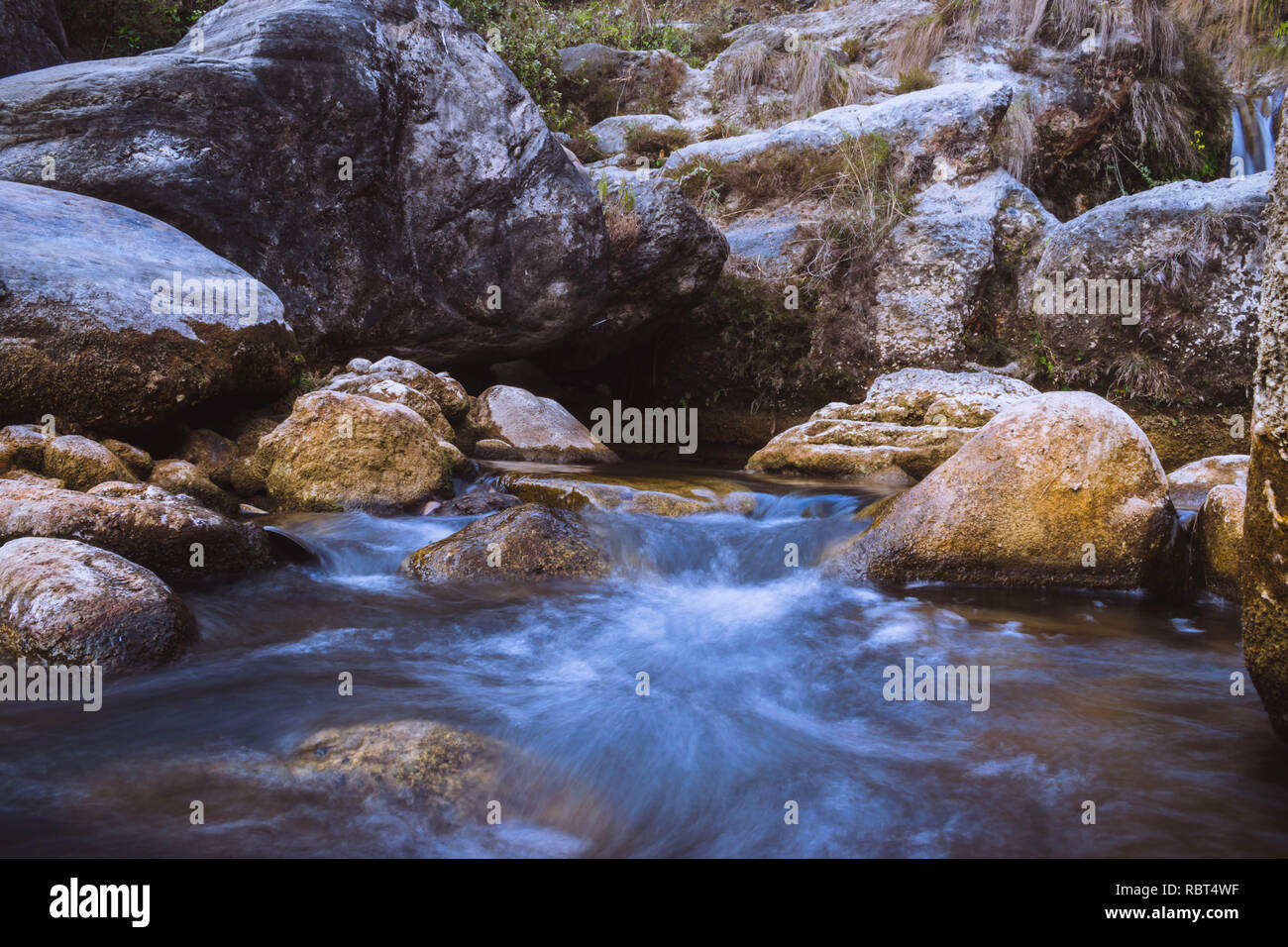 smooth river water Stock Photo - Alamy