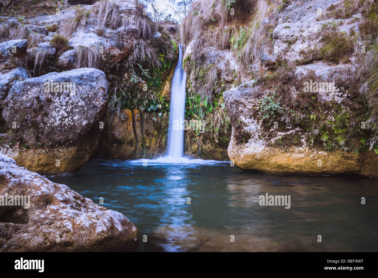 smooth river water Stock Photo - Alamy