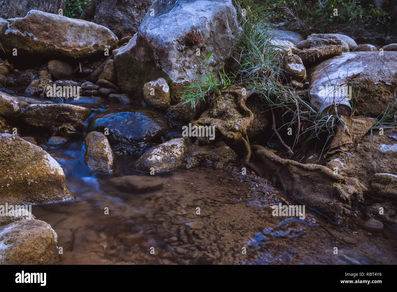 smooth river water Stock Photo - Alamy