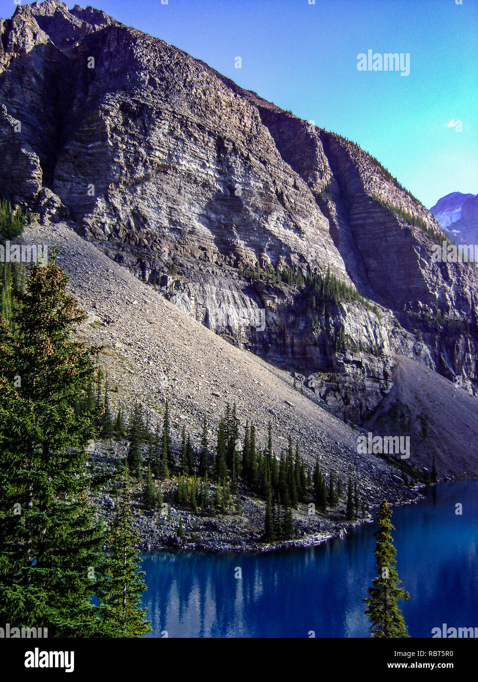 View of Moraine Lake in Banff National Park, Canada Stock Photo - Alamy