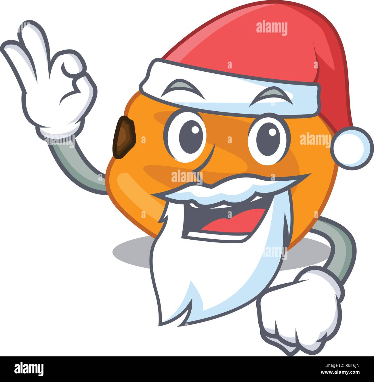 Santa cartoon corn nuts ready to eat Stock Vector Image & Art - Alamy