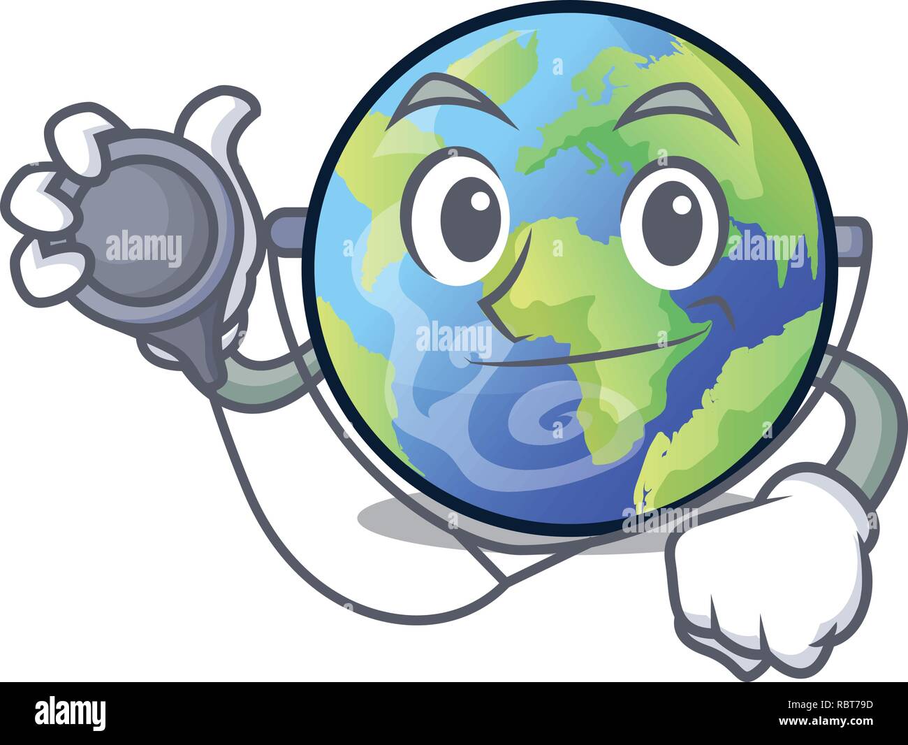 Doctor in hospital environment Stock Vector Images - Alamy