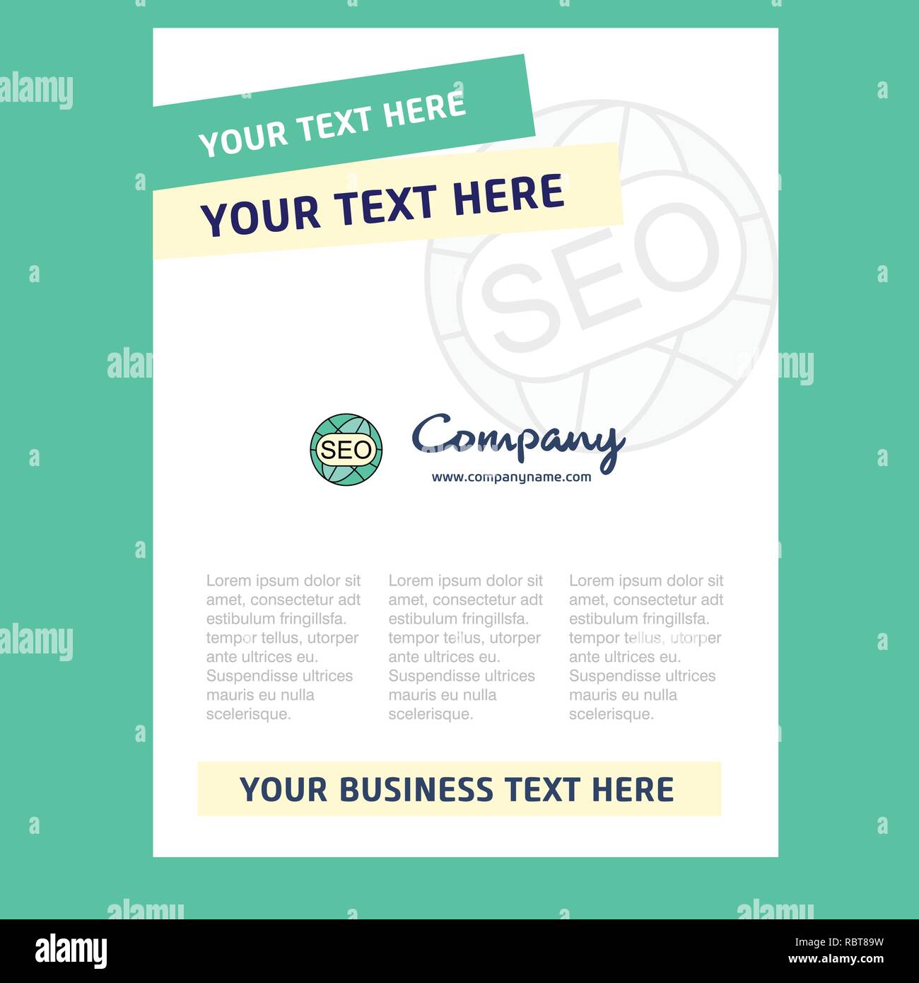 Brochure design trends hi-res stock photography and images - Alamy