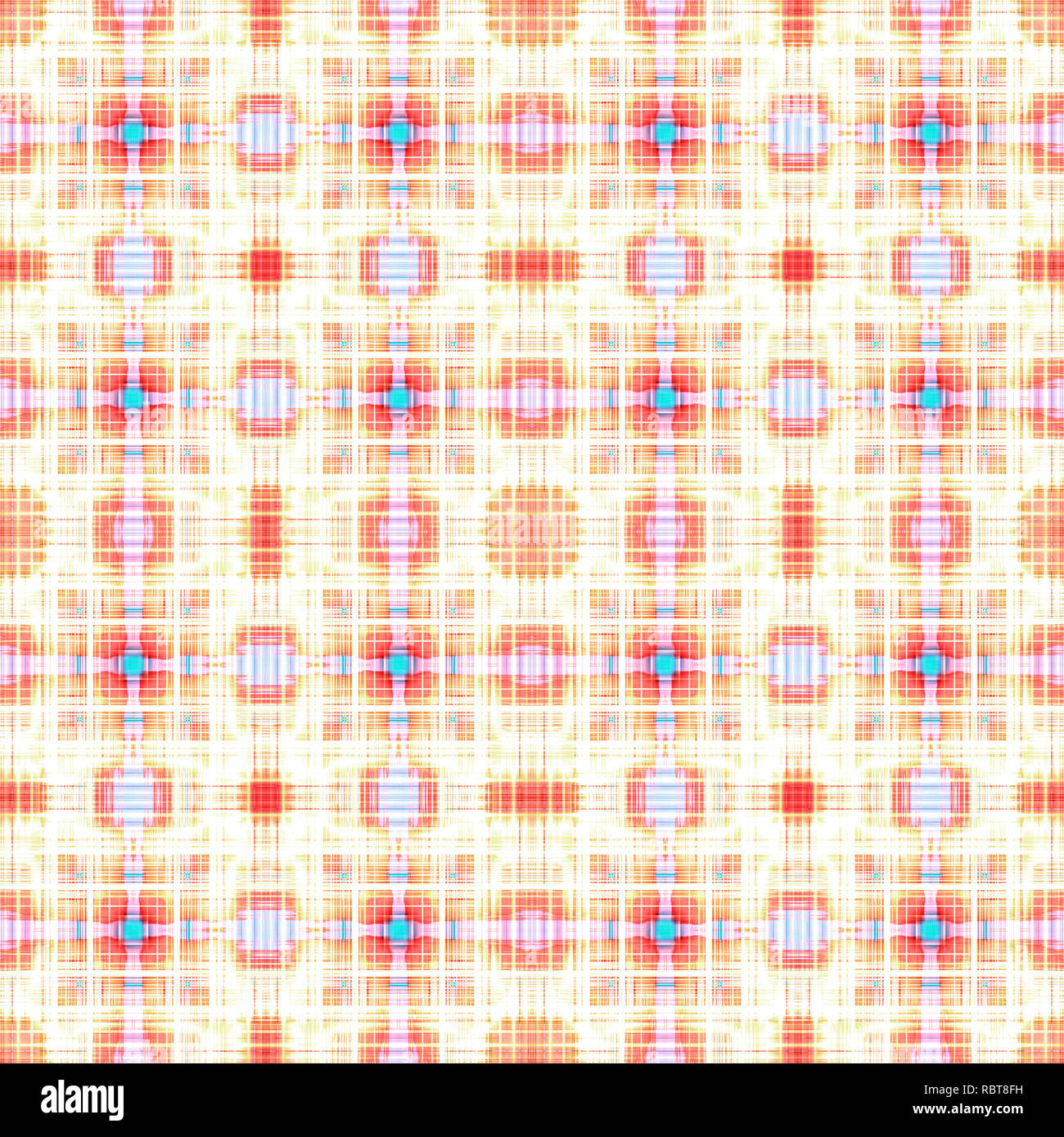 Retro vintage yellow and orange grid pattern Stock Photo - Alamy