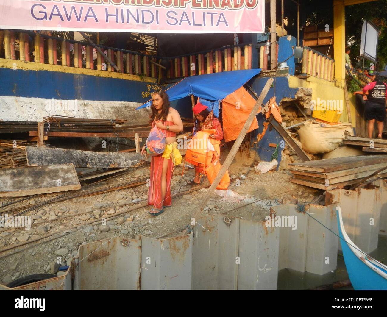03386jfBarangays Pistang Daluyong Pasig River Buayang Bato Mandaluyong ...
