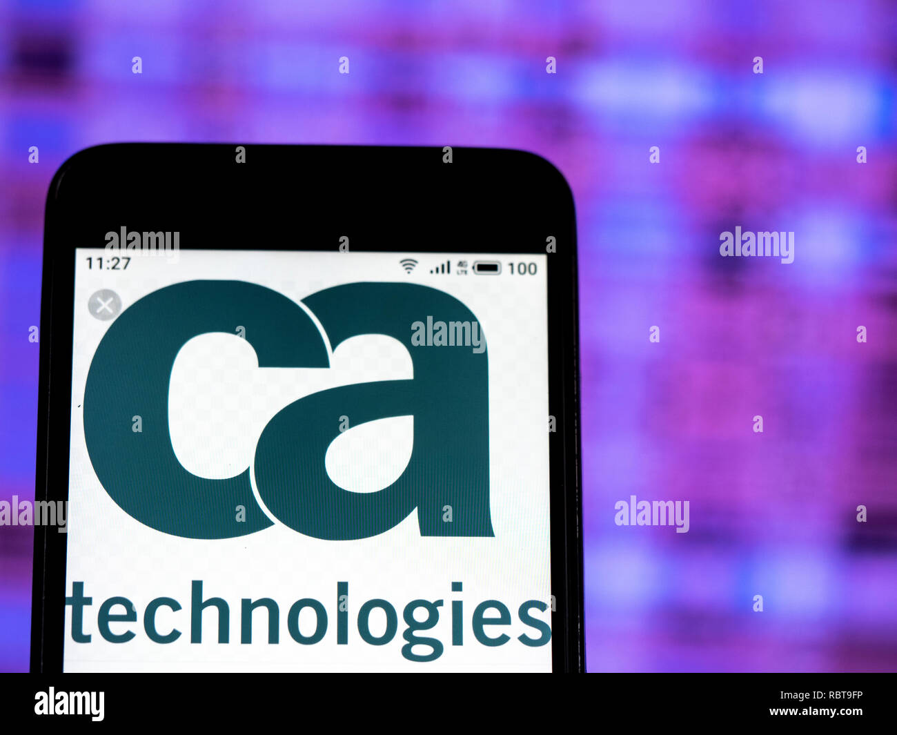 Ca technologies logo hi-res stock photography and images - Alamy