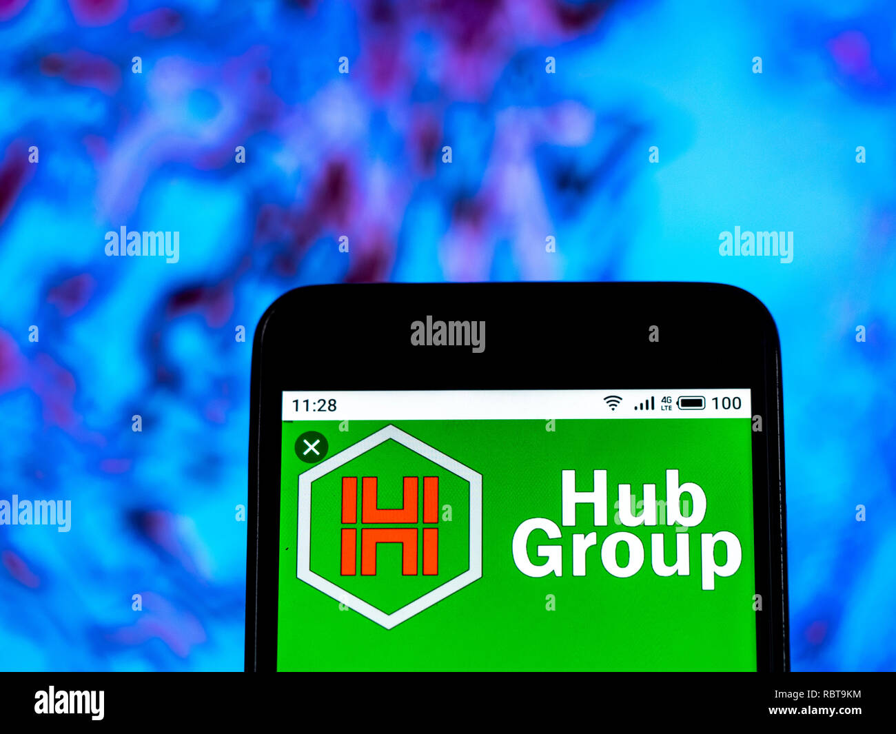 Hub technology company logo hi-res stock photography and images - Alamy