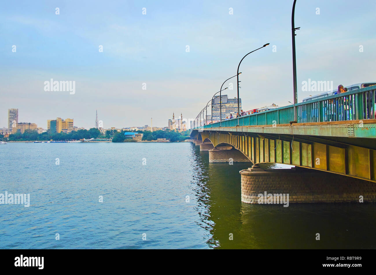 Cairo nile promenade hi-res stock photography and images - Alamy