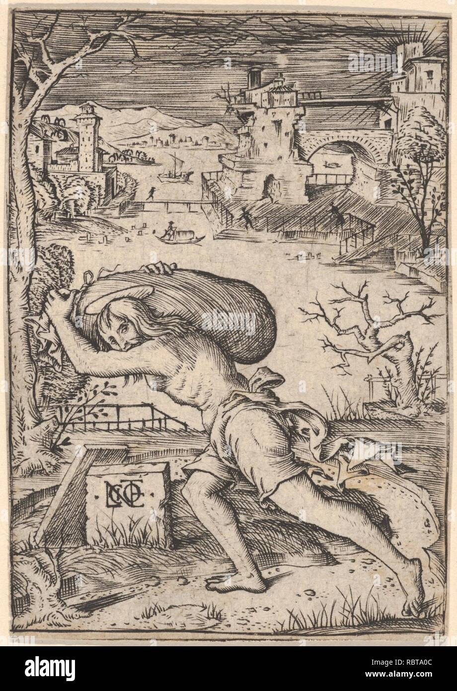 Man carrying sack hi-res stock photography and images - Alamy