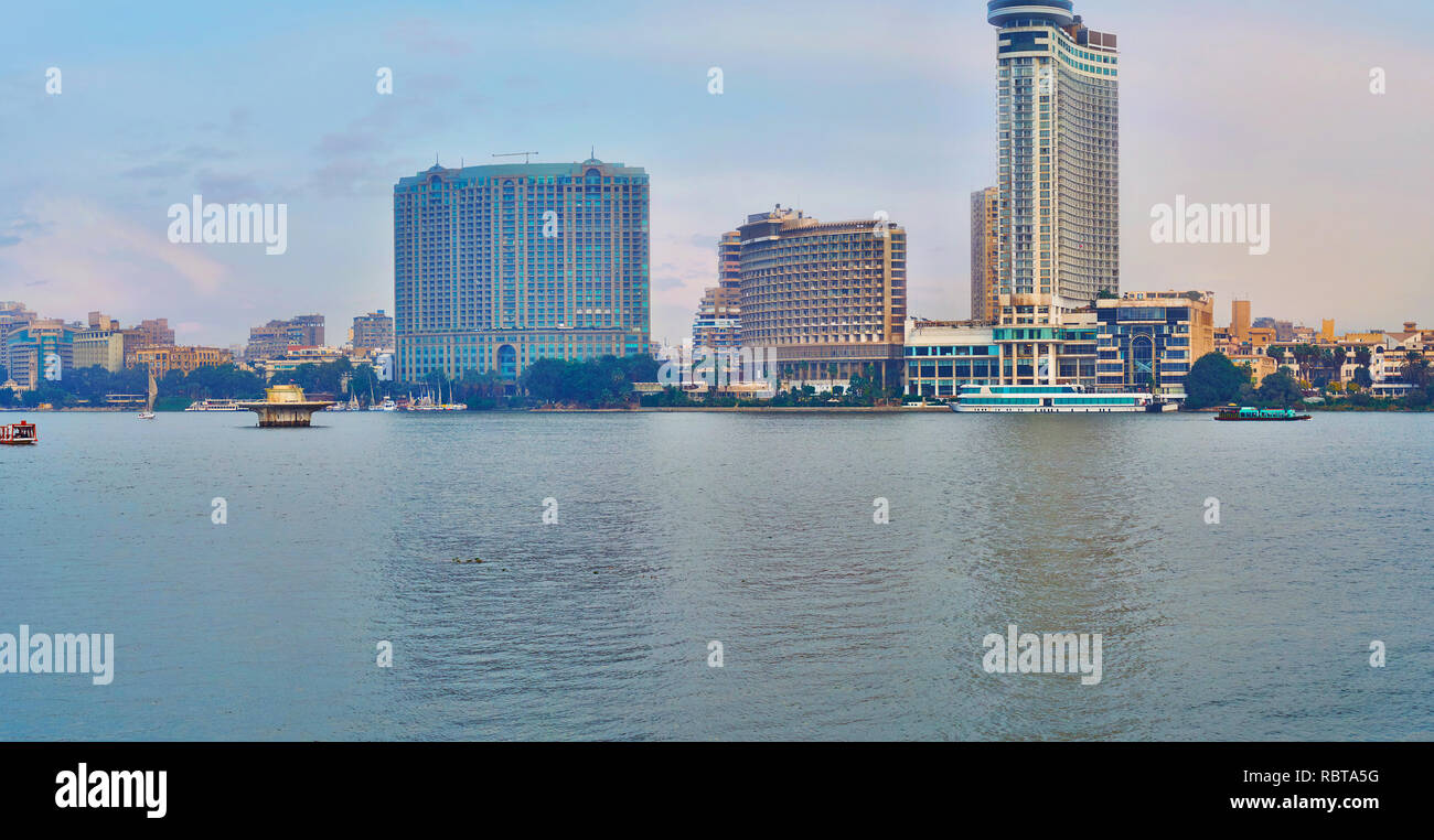 Cairo nile promenade hi-res stock photography and images - Alamy