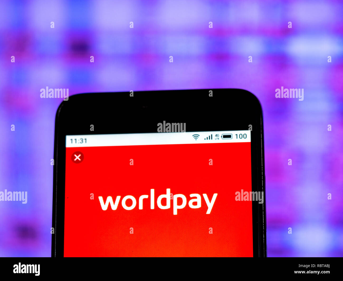 Worldpay logo hi-res stock photography and images - Alamy