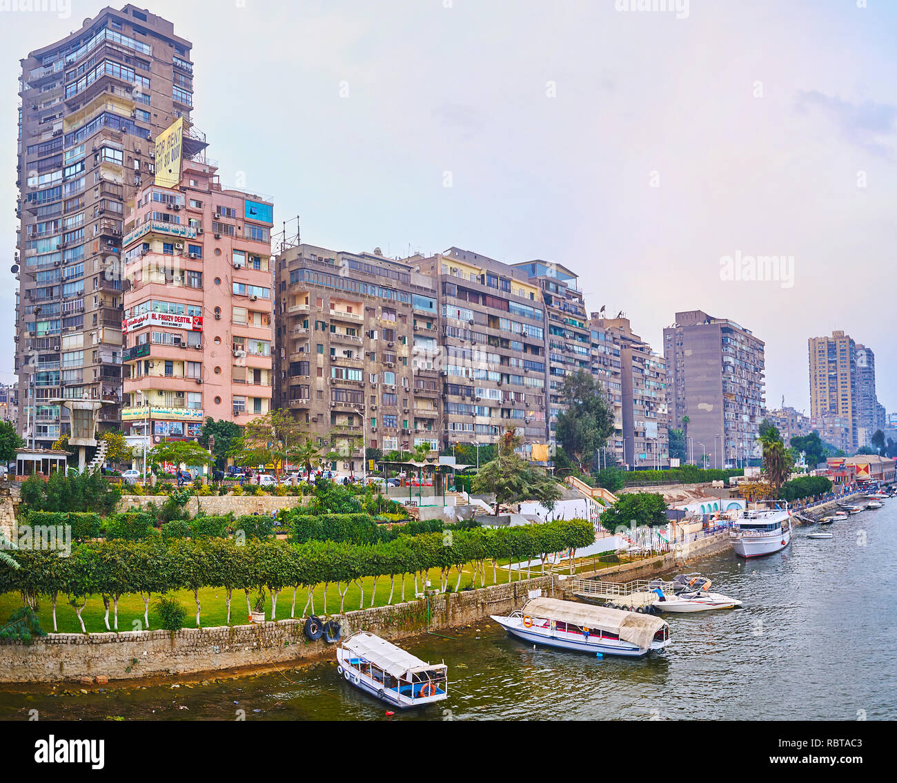 Dokki bridge hi-res stock photography and images - Alamy