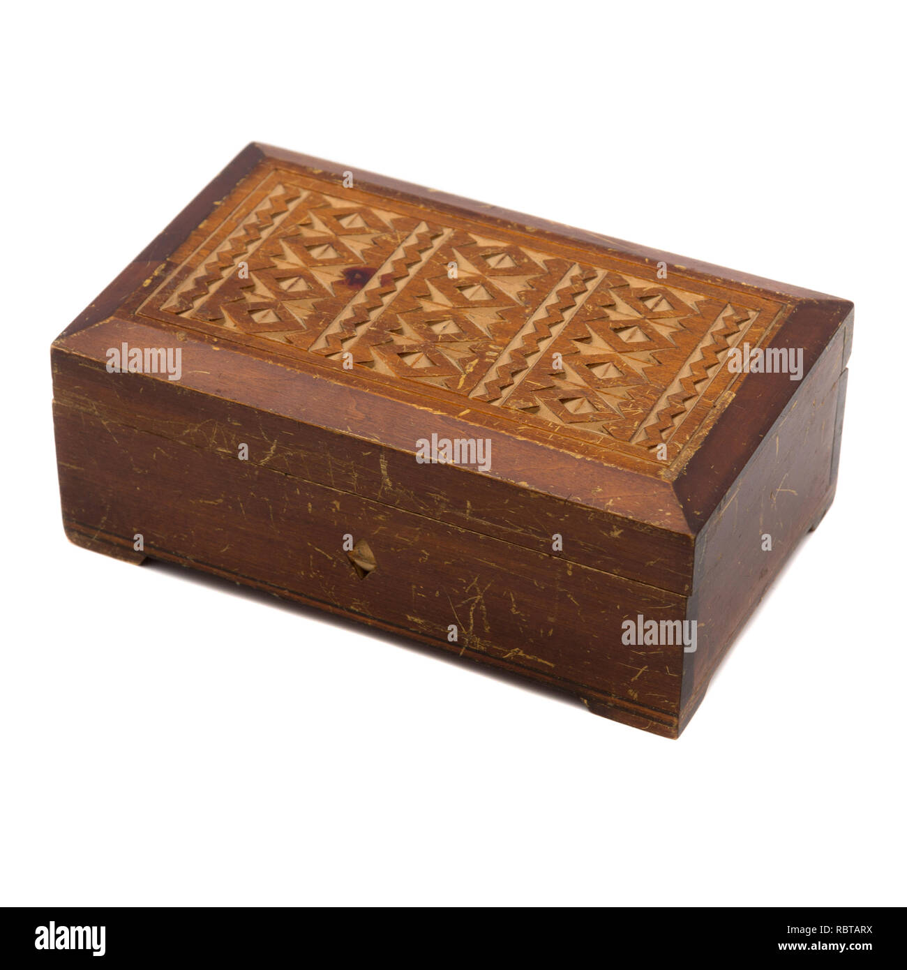 Wooden box antique hi-res stock photography and images - Alamy