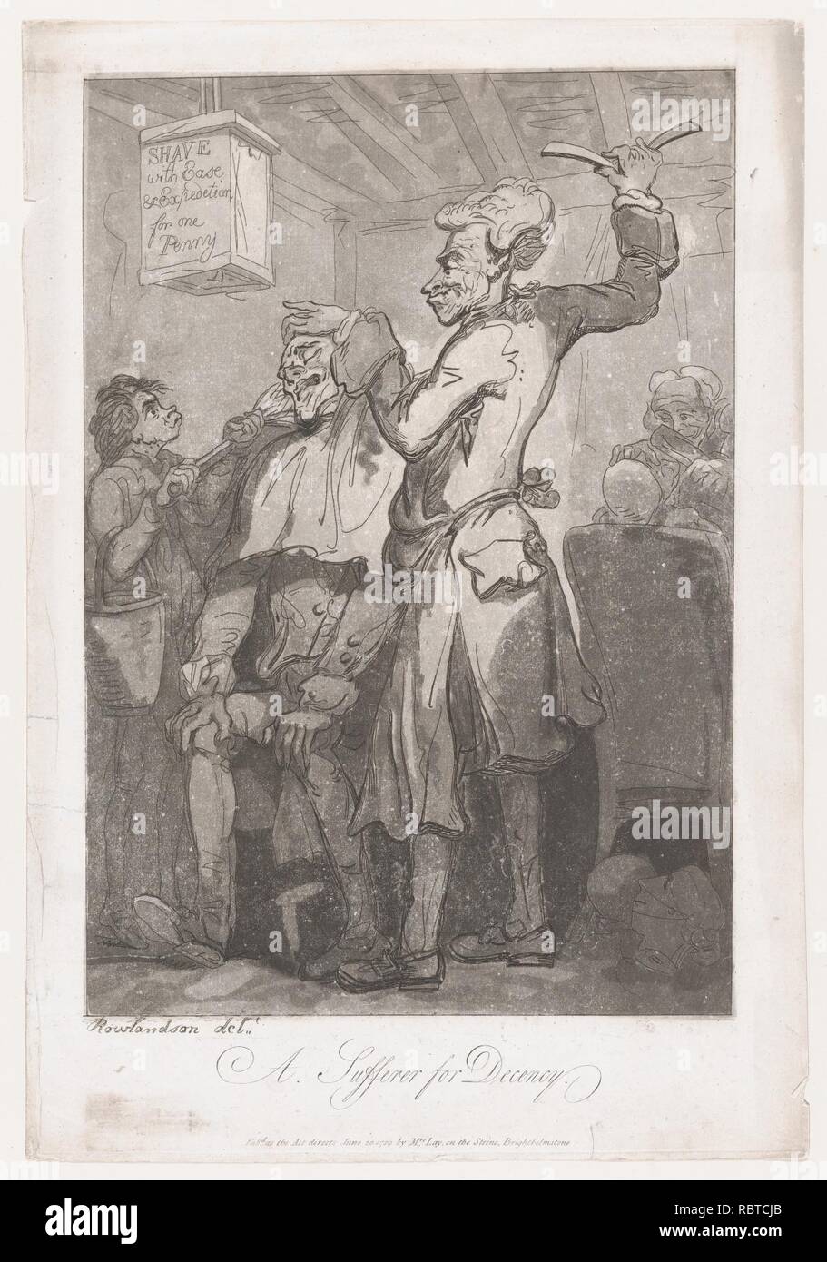 A Sufferer for Decency Stock Photo - Alamy