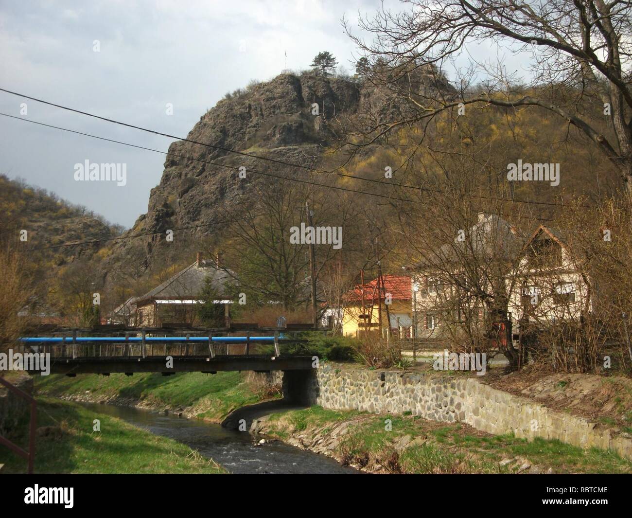 A szarvaskői Várhegy Stock Photo - Alamy