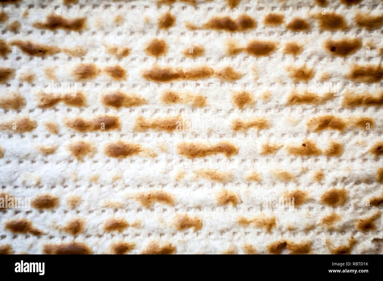 Jewish traditional Matso unleavened bread textured background, matso ...