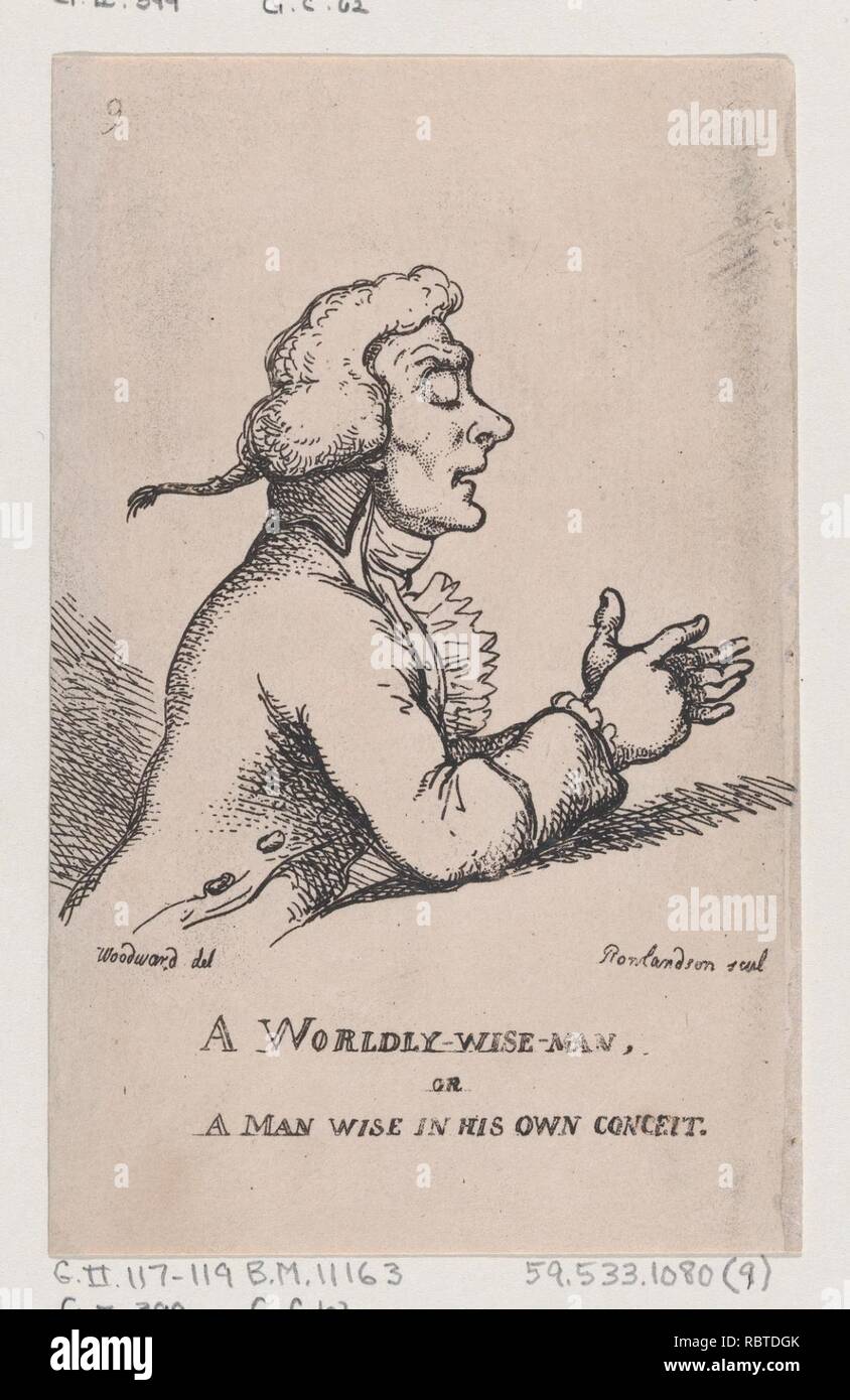 A Worldly-Wise Man Stock Photo - Alamy