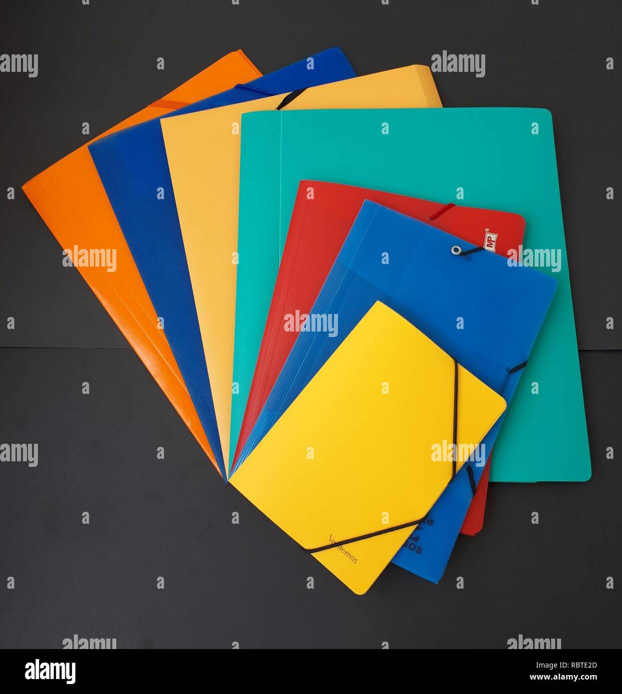 A4 - A5 - A6 folders - A Stock Photo - Alamy