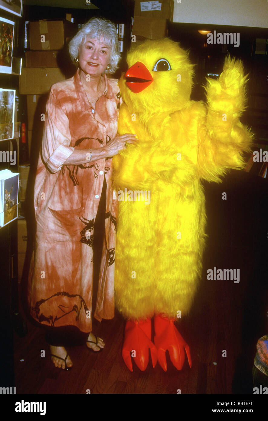 WEST HOLLYWOOD, CA - AUGUST 12: Actress Bea Arthur attends PETA's event ...