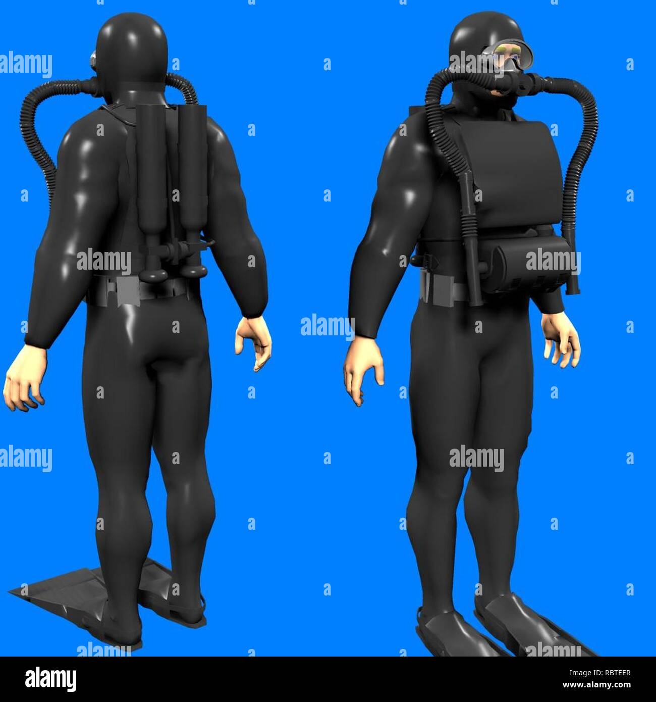 Rebreathers hi-res stock photography and images - Alamy