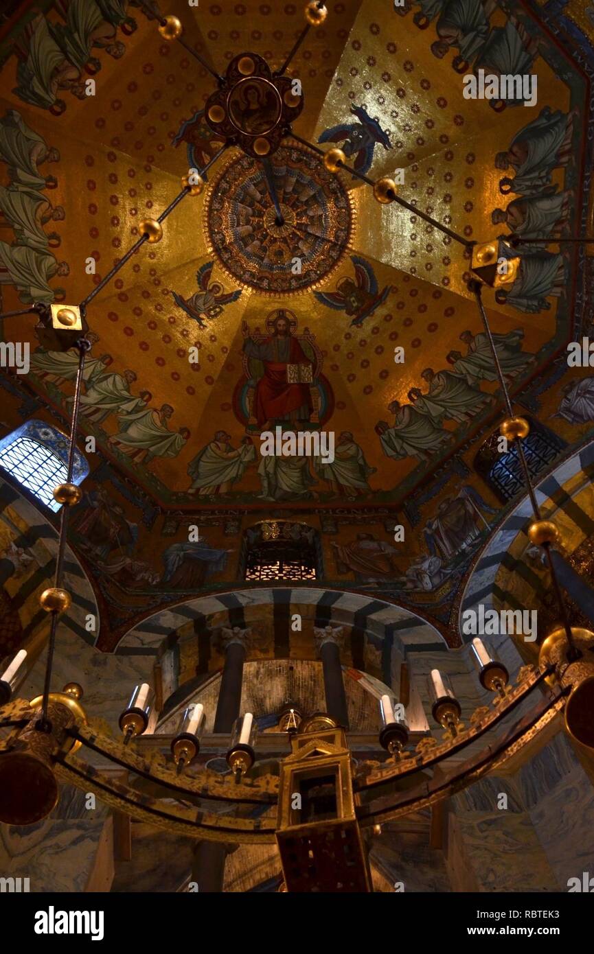 Aachen Palatine Chapel 24092016 04 Stock Photo - Alamy