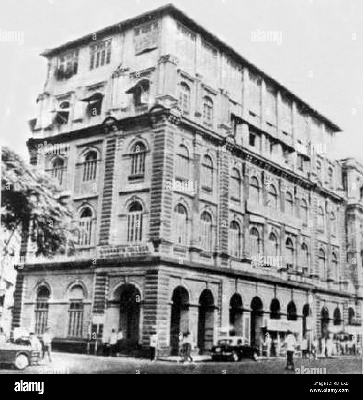 'Ambedkar Bhavan' where Dr. Ambedkar spoke in a Labour Conference held ...