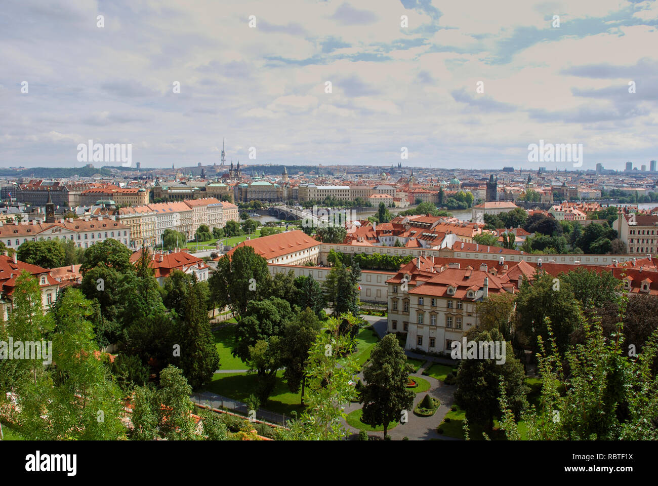 Vienna, Austria, Europe. Beautiful view of the skyline from the top of ...
