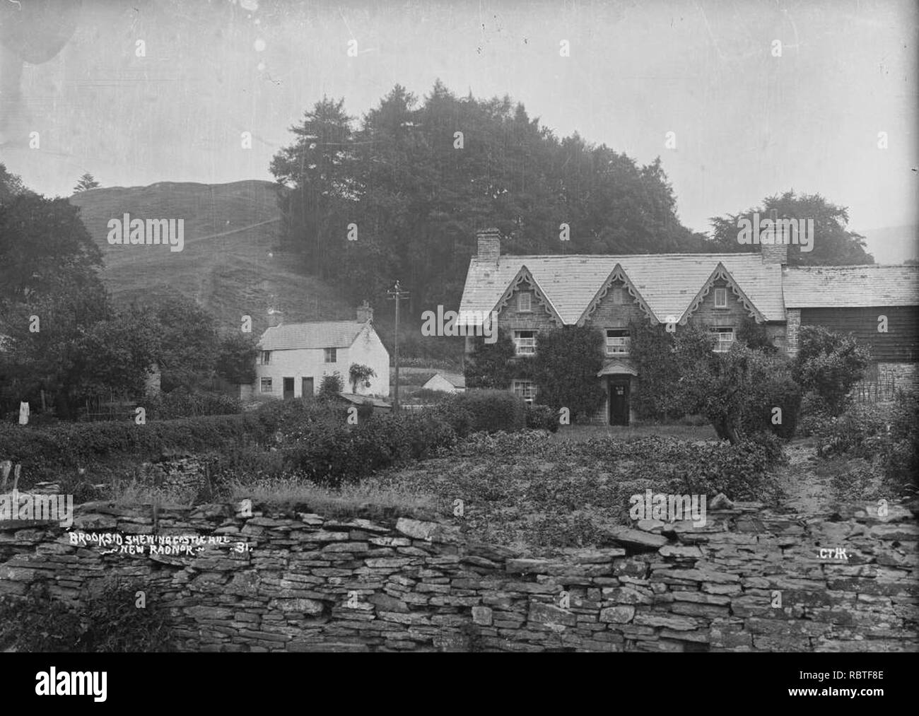 History of new radnor Black and White Stock Photos & Images - Alamy
