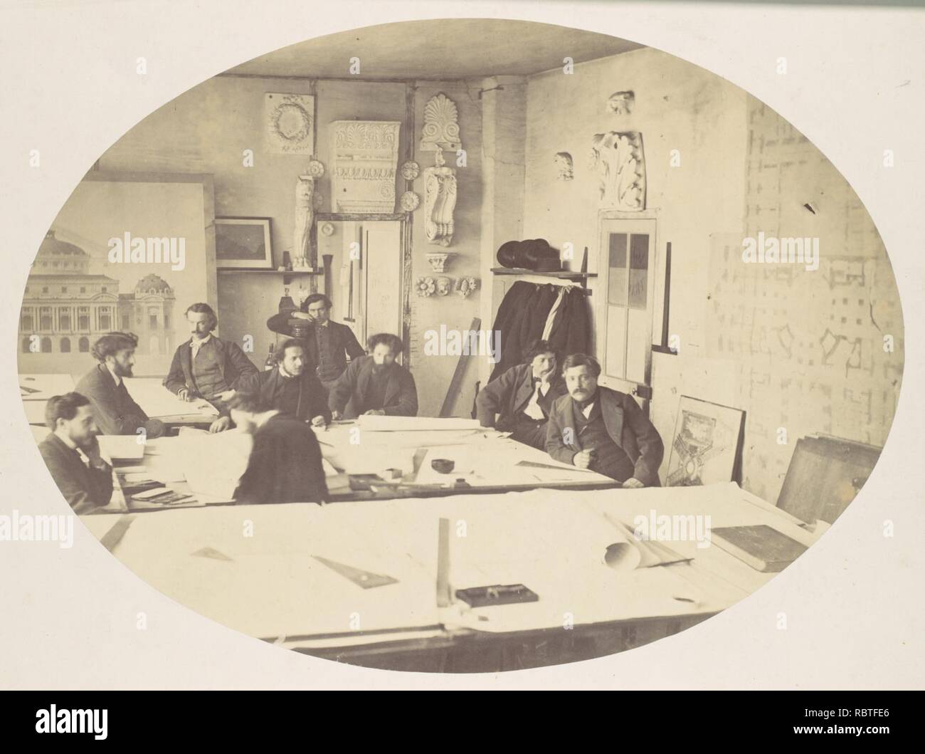 Drafting room historical hi-res stock photography and images - Alamy