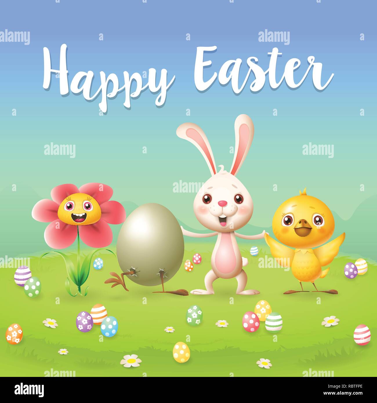 Cartoon greeting card Stock Vector Images - Alamy