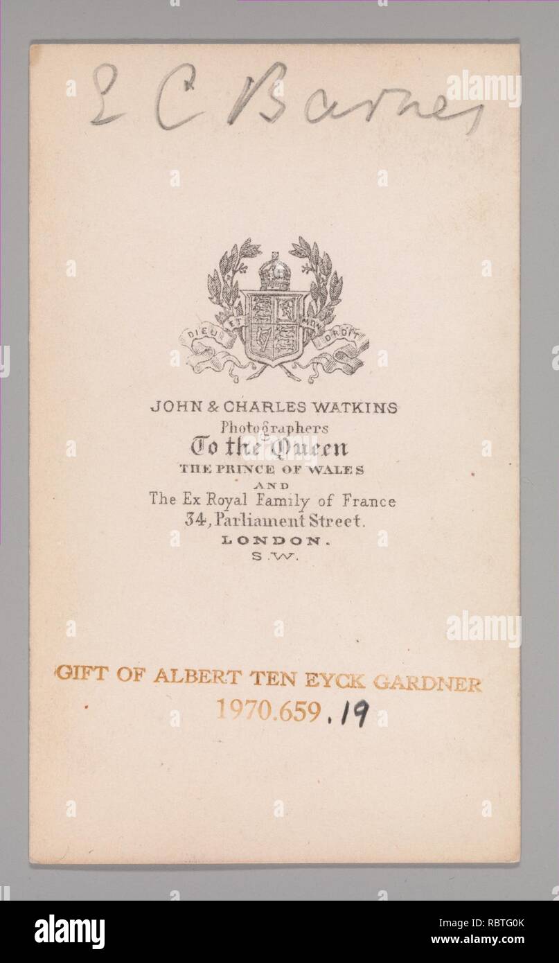 -Edward Charles Barnes Stock Photo - Alamy