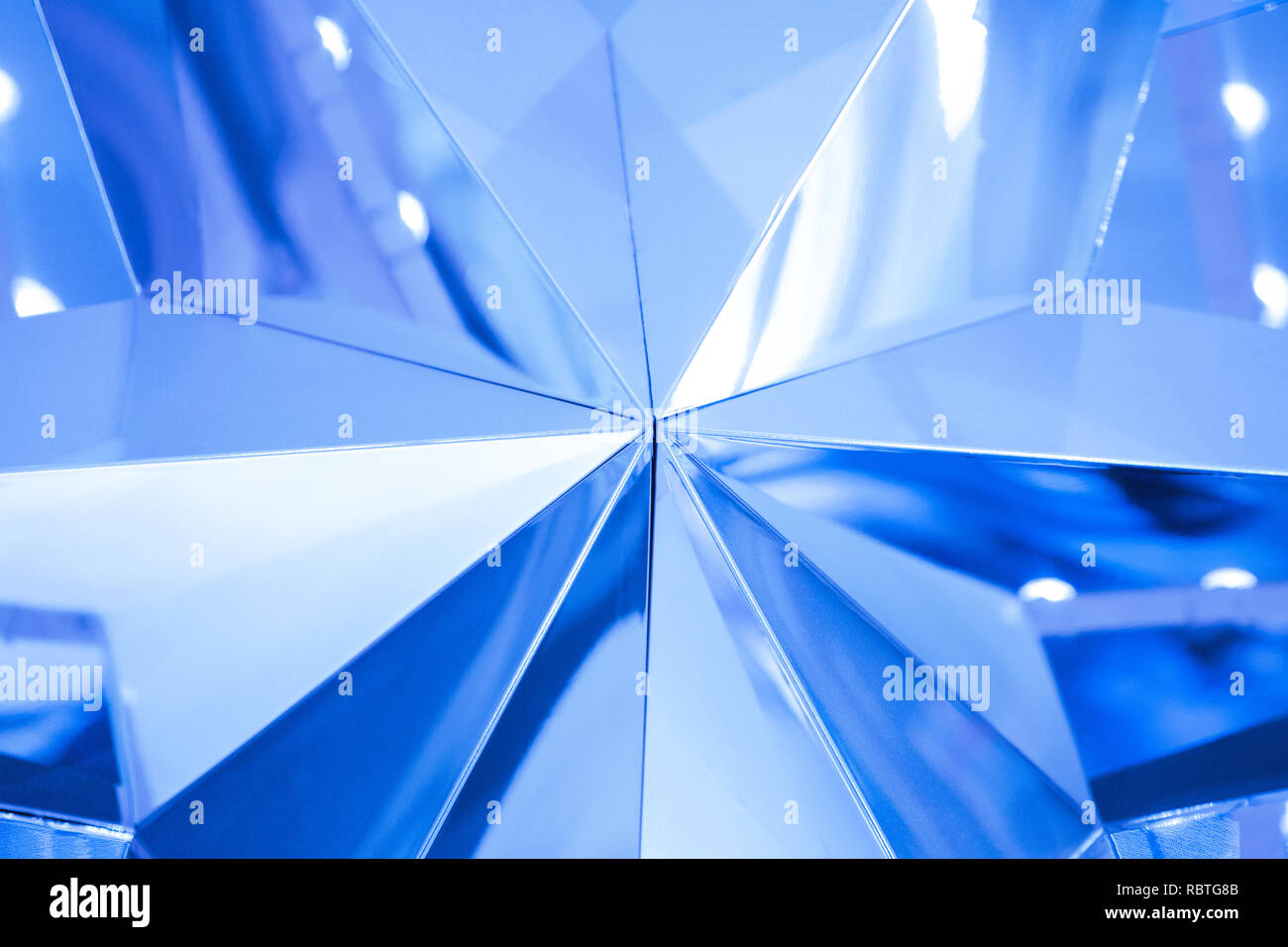 A beautiful combination of glossy surfaces. Toning Stock Photo - Alamy